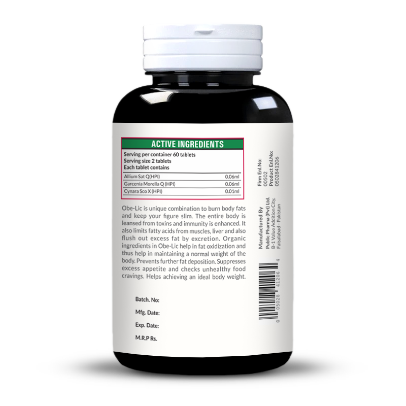 Best Multivitamin for weight loss - OBE-LIC Tablets - Biovita– biovita ...