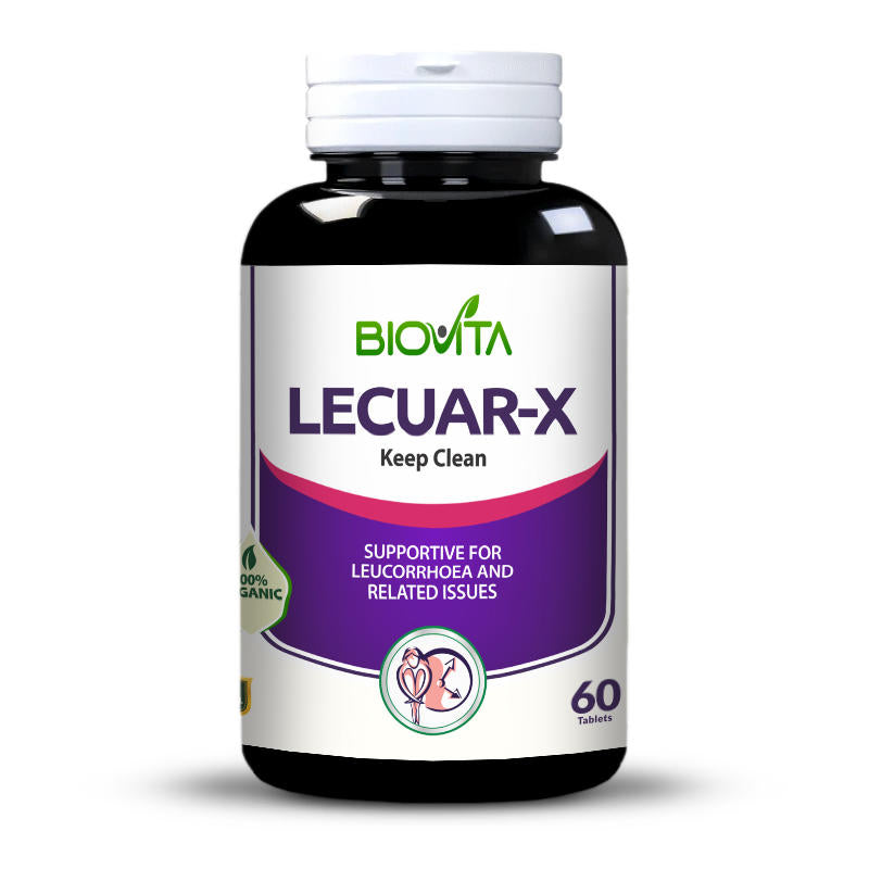 Leucorrhoea Natural Treatment - LECUAR-X Tablets - Biovita– biovita.com.pk